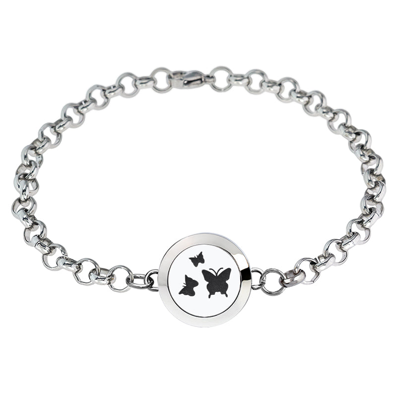 Elevate Your Aura with Grace: Aromatherapy Diffuser Chain Bracelet