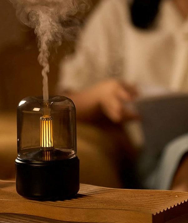 Radiant Diffuser with Light: Aromatherapy Bliss